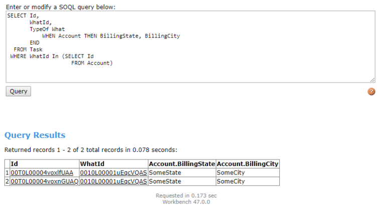 Query Activity Related To Fields With SOQL